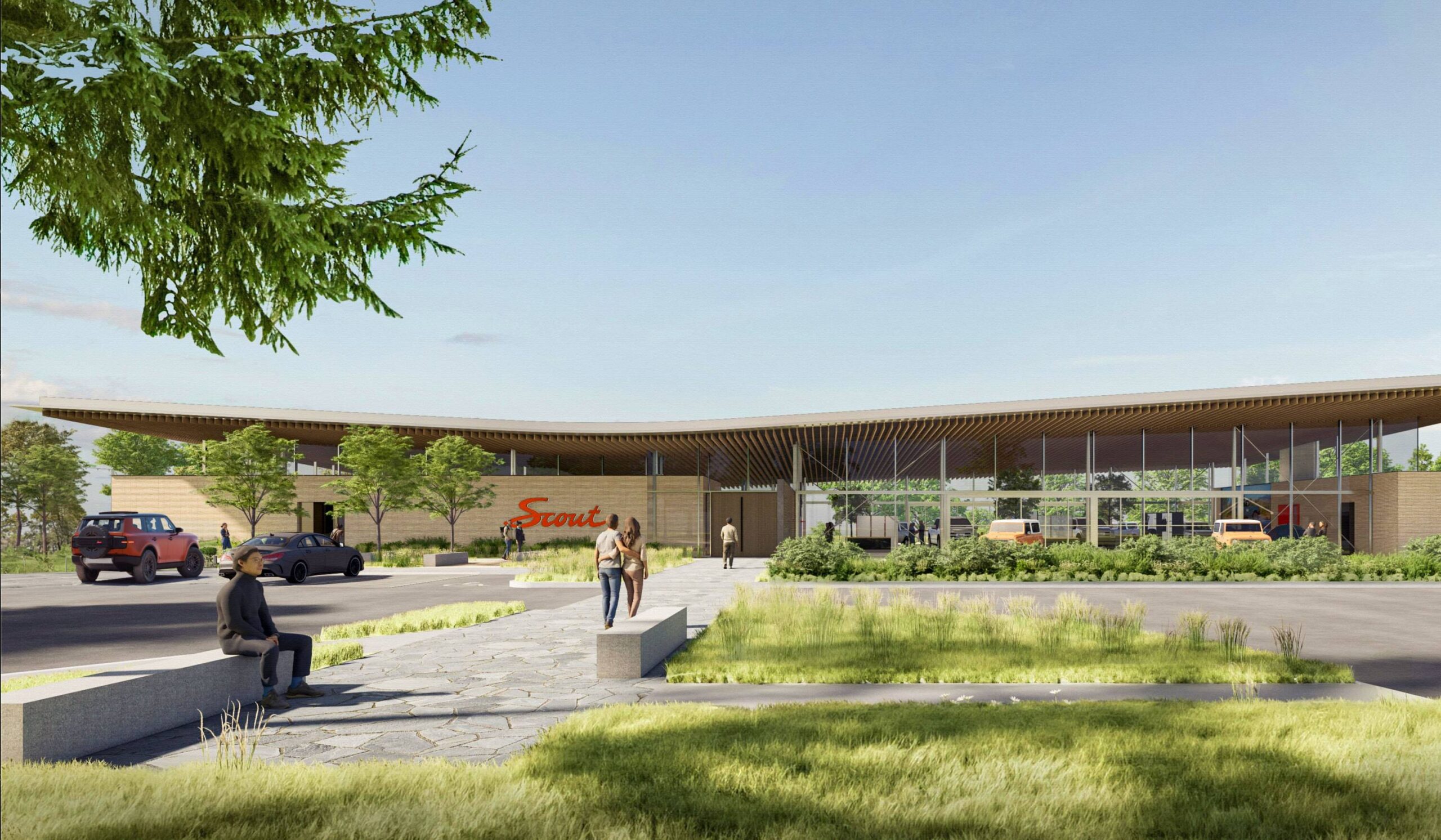 Preview Images: Scout Experience Center at Production Plant in Blythewood, SC | Scout Motors EV ...