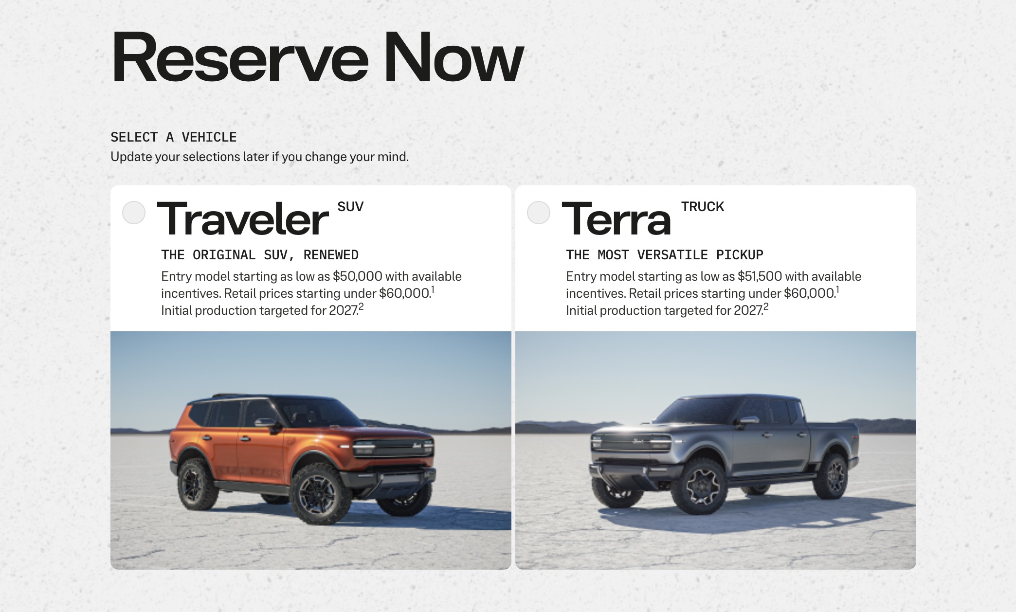 Scout has more than 50K reservations so far (as of 1/8/25). 70% ...