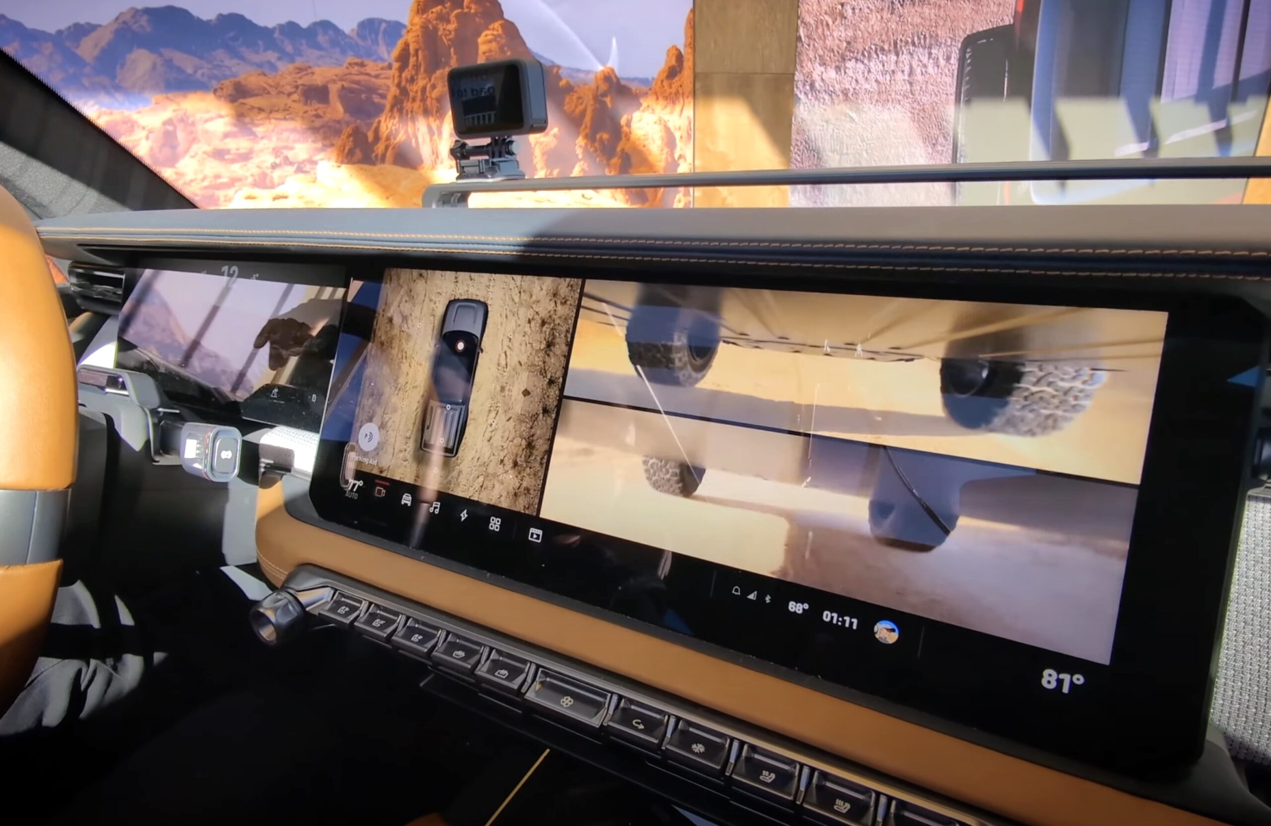 Scout UX / UI / infotainment / software deep dive demo from CES ...