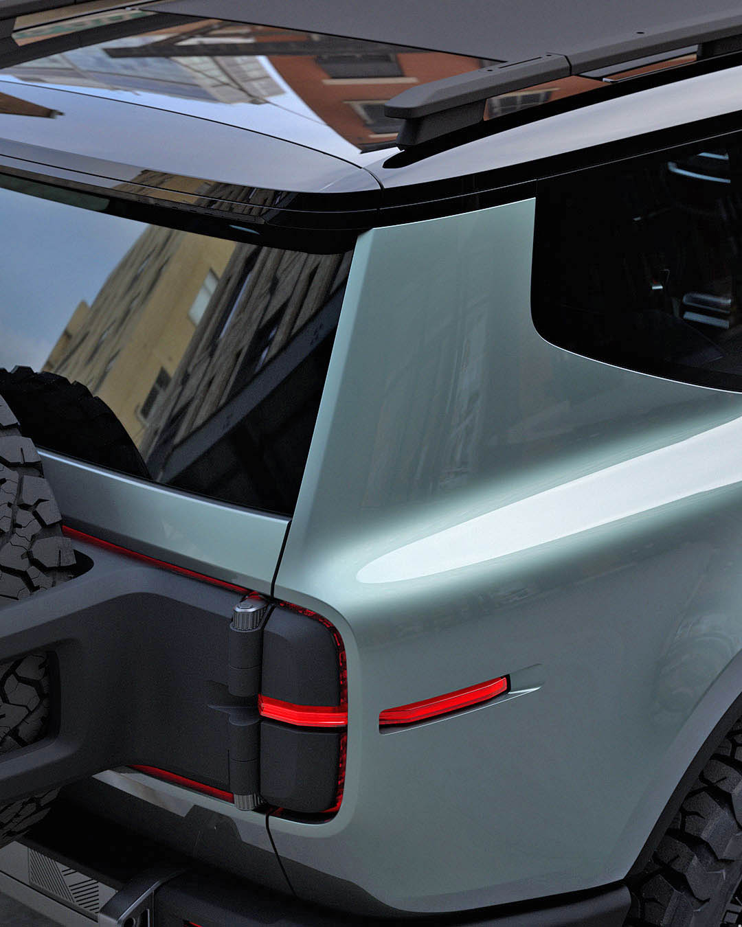 New Scout Traveler Color "Pacific Mist" teaser | Scout Motors EV Forum ...